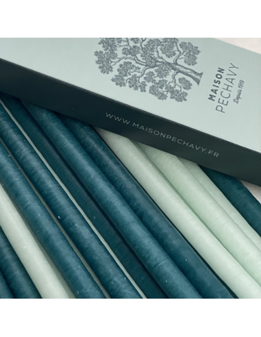 Coffret 10 cierges et allumettes longues - Original - Maison Pechavy